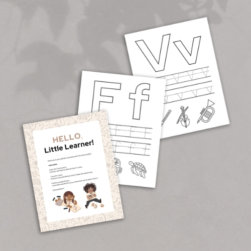 Vocabulary + Learning the Alphabet - Literary Pigeon